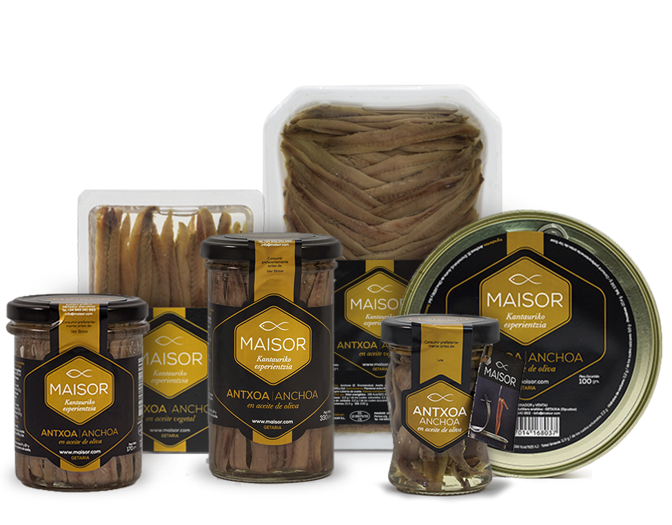 Tienda online | Anchoas Maisor, Getaria